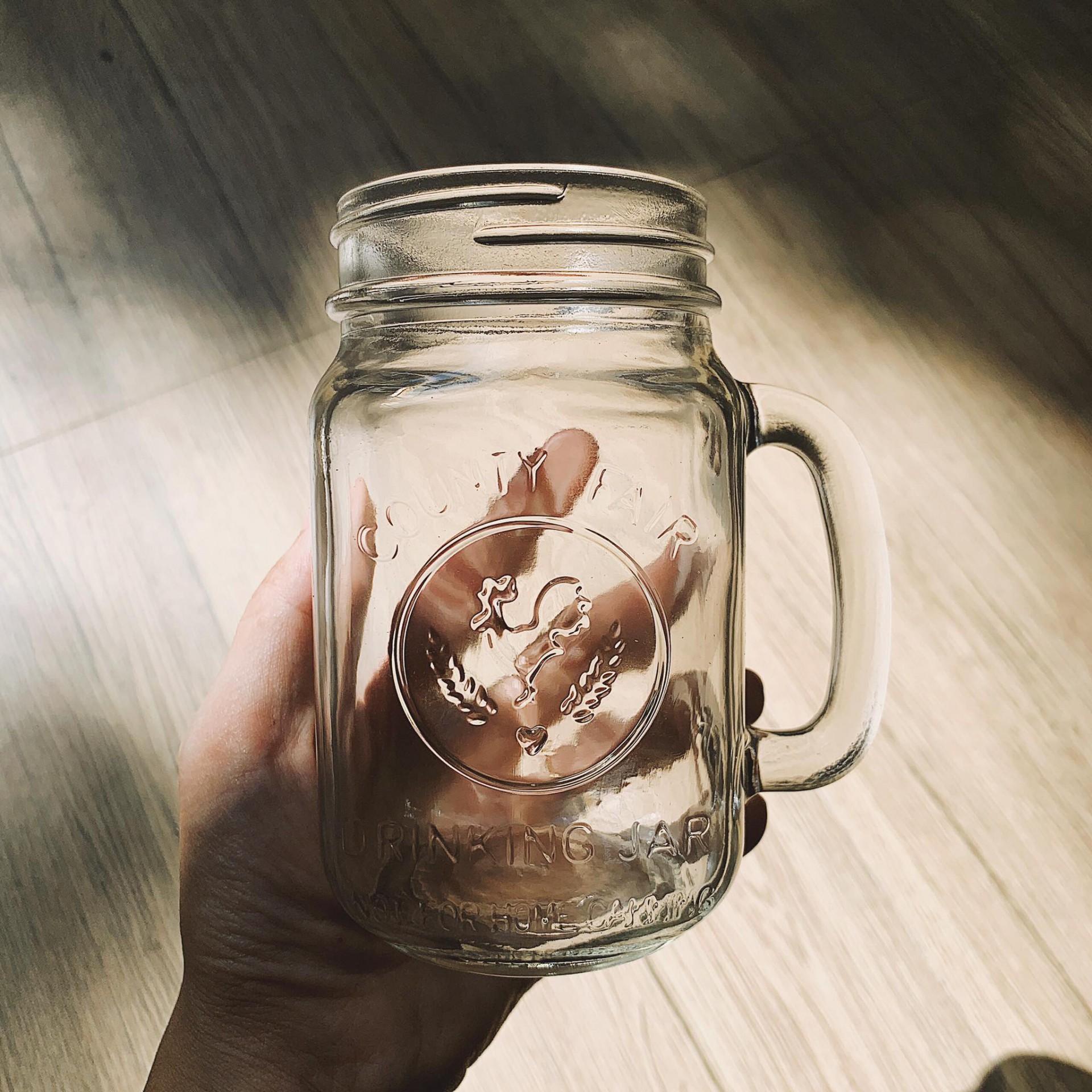 Ly thủy tinh Libbey Drinking Jar (488ml) - Ly tách miền Trung